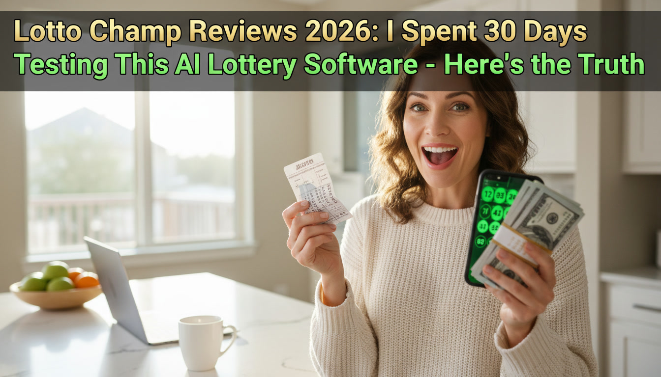 Lotto Champ Reviews 2026: I Spent 30 Days Testing This AI Lottery ...