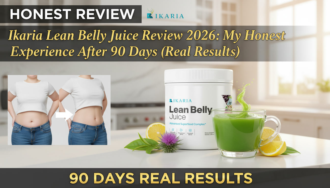 Ikaria Lean Belly Juice Review 2026: My Honest Experience After 90 Days ...